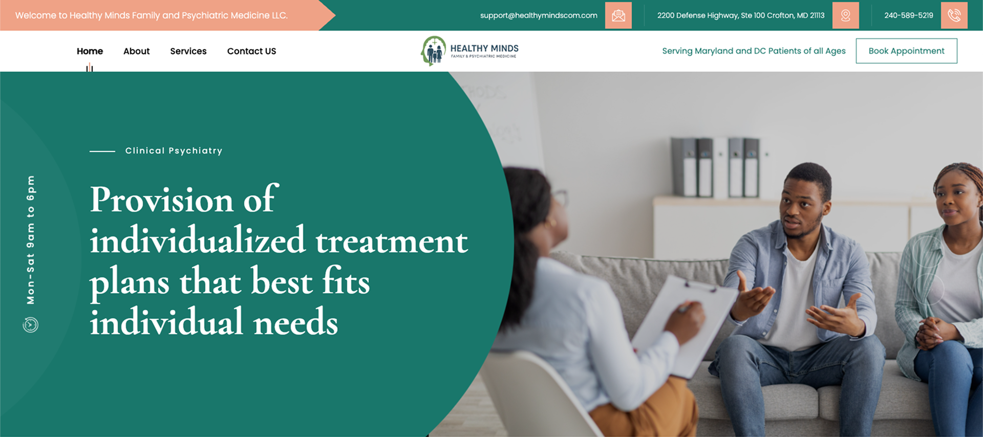 Healthy Minds Family and Psychiatric Medicine | Crofton, MD